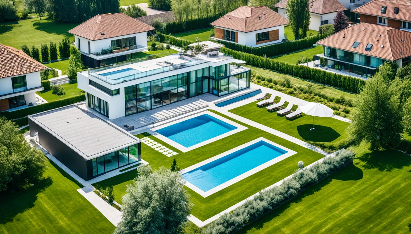 Proiect casa de lux modern și spațios în București